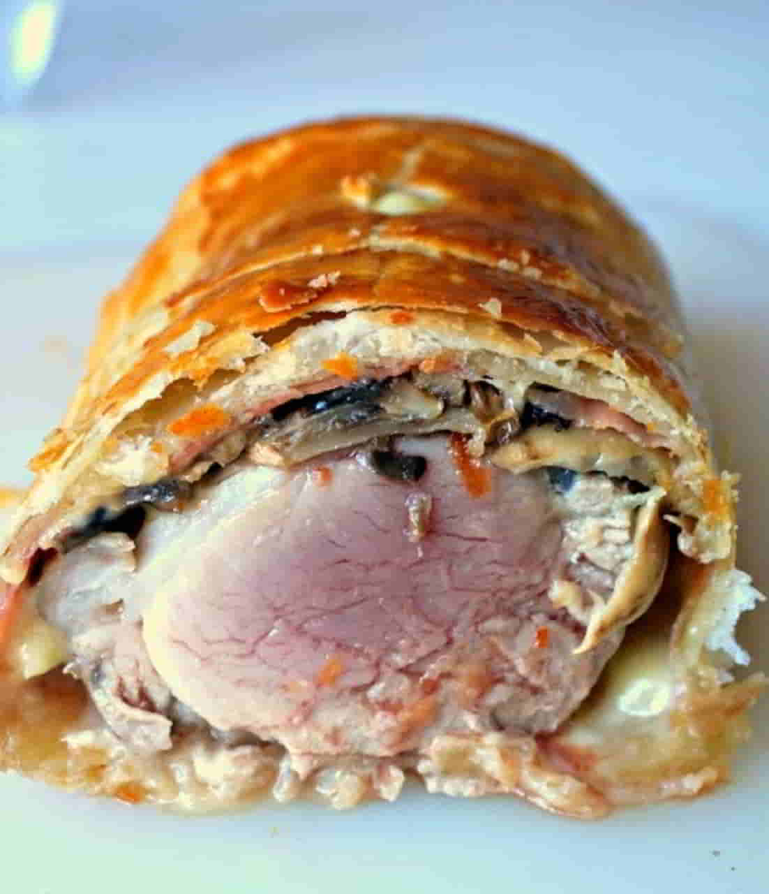 Filet mignon en croûte lardons champignons - Recettes et Terroirs