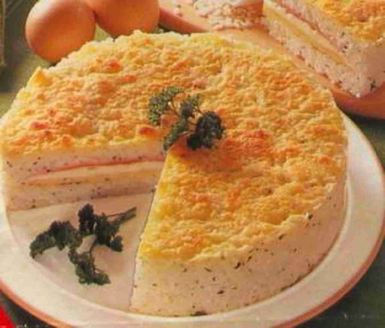 Gâteau de riz (salé, au jambon) - Recettes et Terroirs