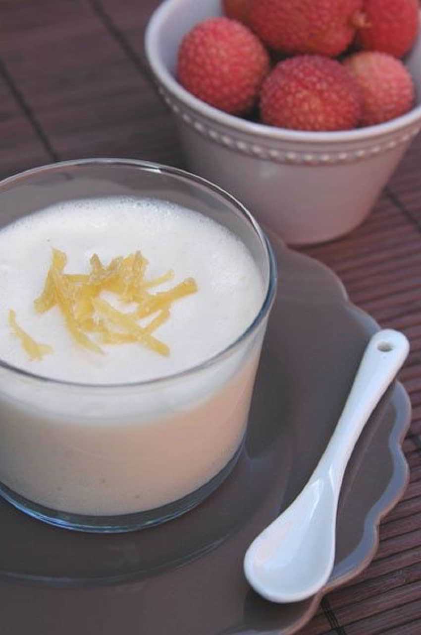 Recette Mousse de litchis - Recettes et Terroirs